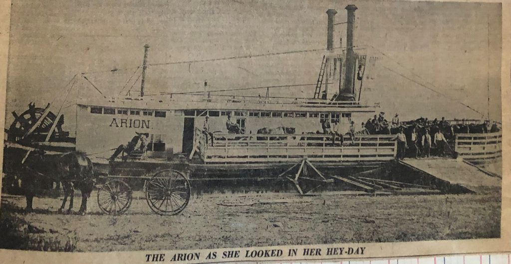 The Lawrence Register - Arion Riverboat