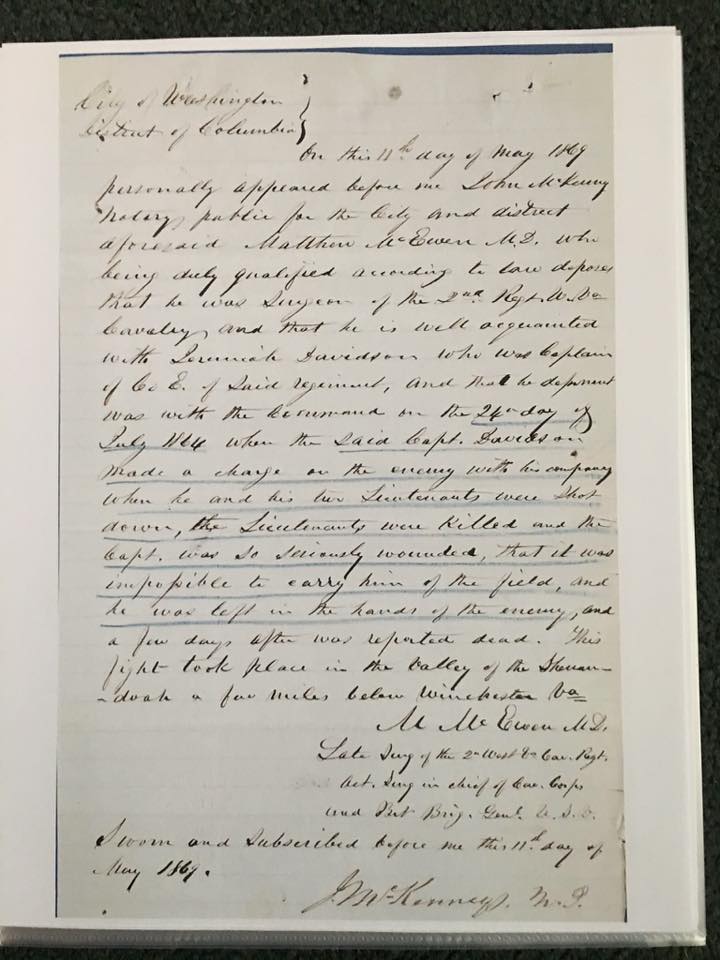 The Lawrence Register - Major Jeremiah Davidson